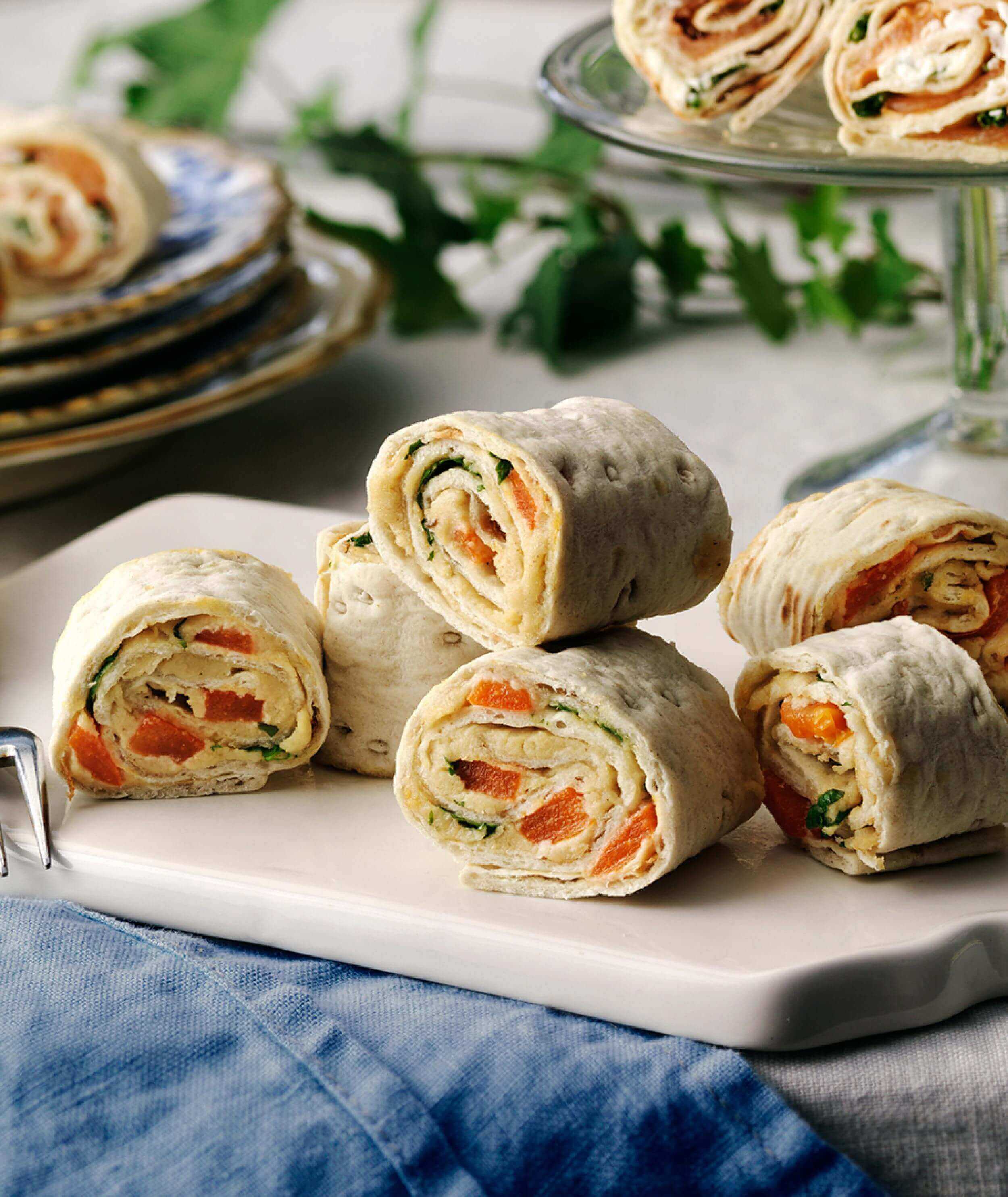 Snittar med citronkräm och rökt lax | Polarbröd